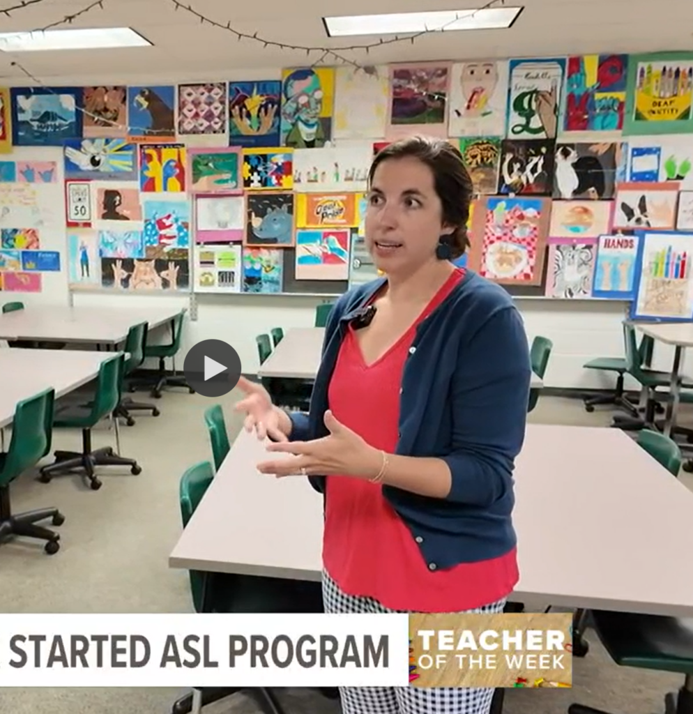 FHC ASL Teacher Named 13 On Your Side Teacher of the Week - FHPS ...